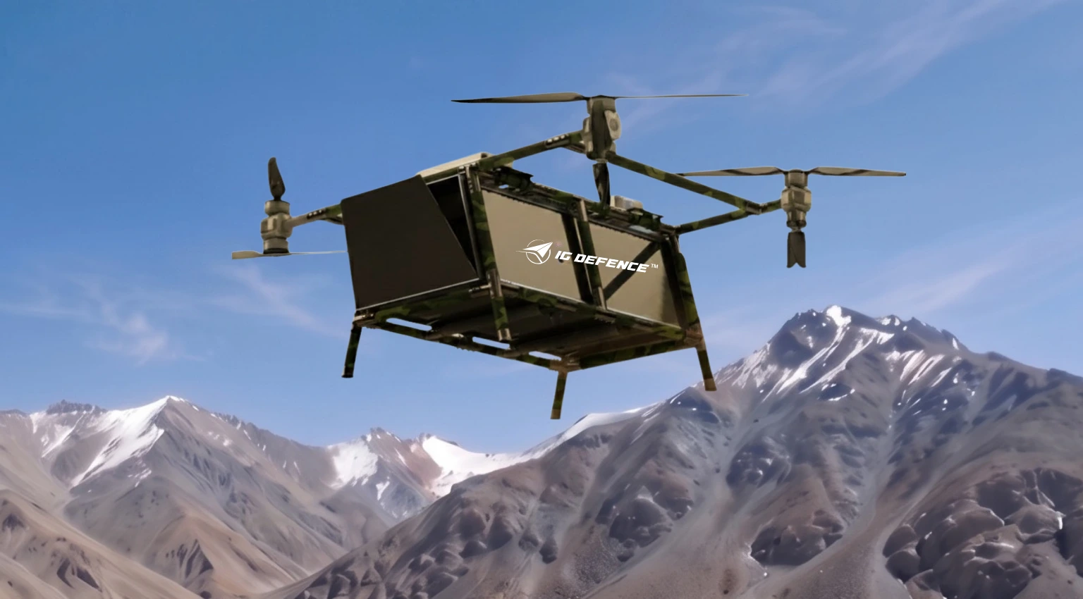 GAJA | Heavy-Lift Logistics UAV | IG Defence
