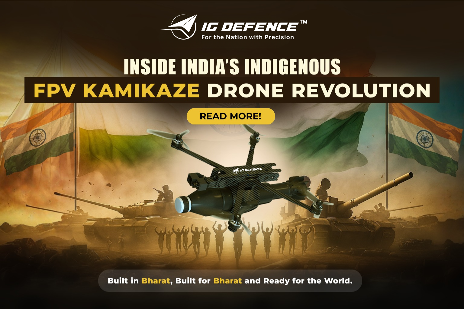India’s FPV Kamikaze Drone Revolution by IG Defence